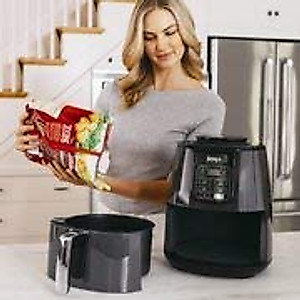 Ninja 4-Quart Air Fryer, AF100 (Renewed)