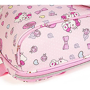 Cute Cartoon Backpack Purse for Girls, 13 Inch Soft PU Leather Top-Handle Fashion Travel Daypack Bags