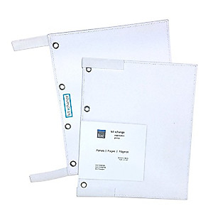 2 Panels by KIT XCHANGE Hanger Binder Storage System Planner Beads Scrapbooking Hook Loop