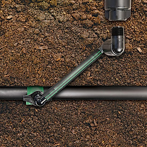 Rain Bird SA65 EZ Pipe Swing Assembly, 1/2" Male Pipe Thread x 3/4" Male Pipe Thread, 6" Long