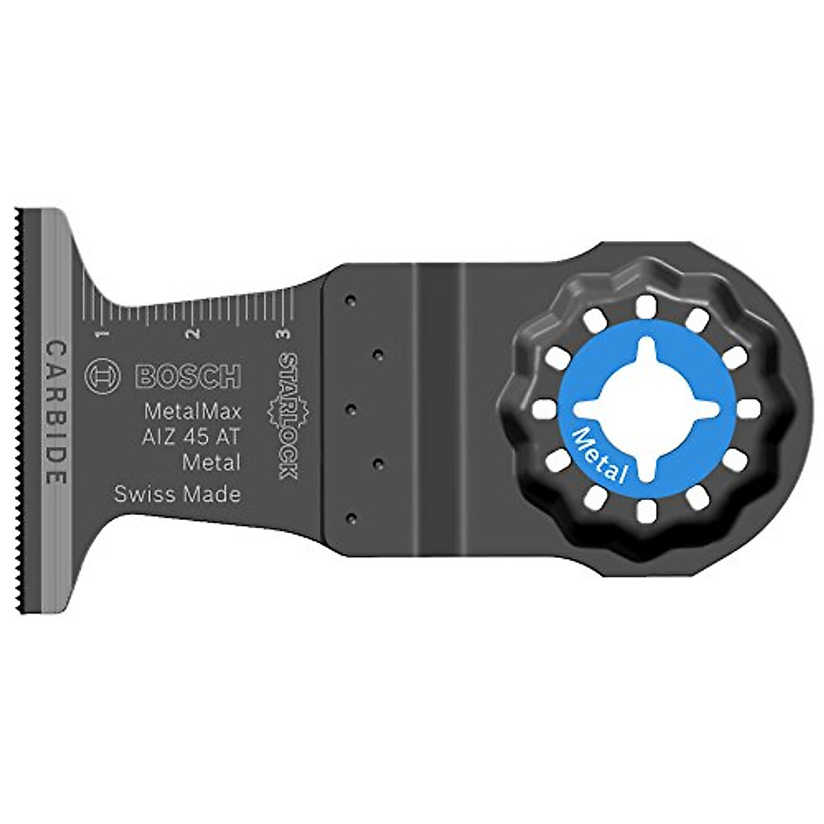Bosch 2609256 °F09 Metal Max Saw Blade AIZ 45 at Starlock Accessories, Black