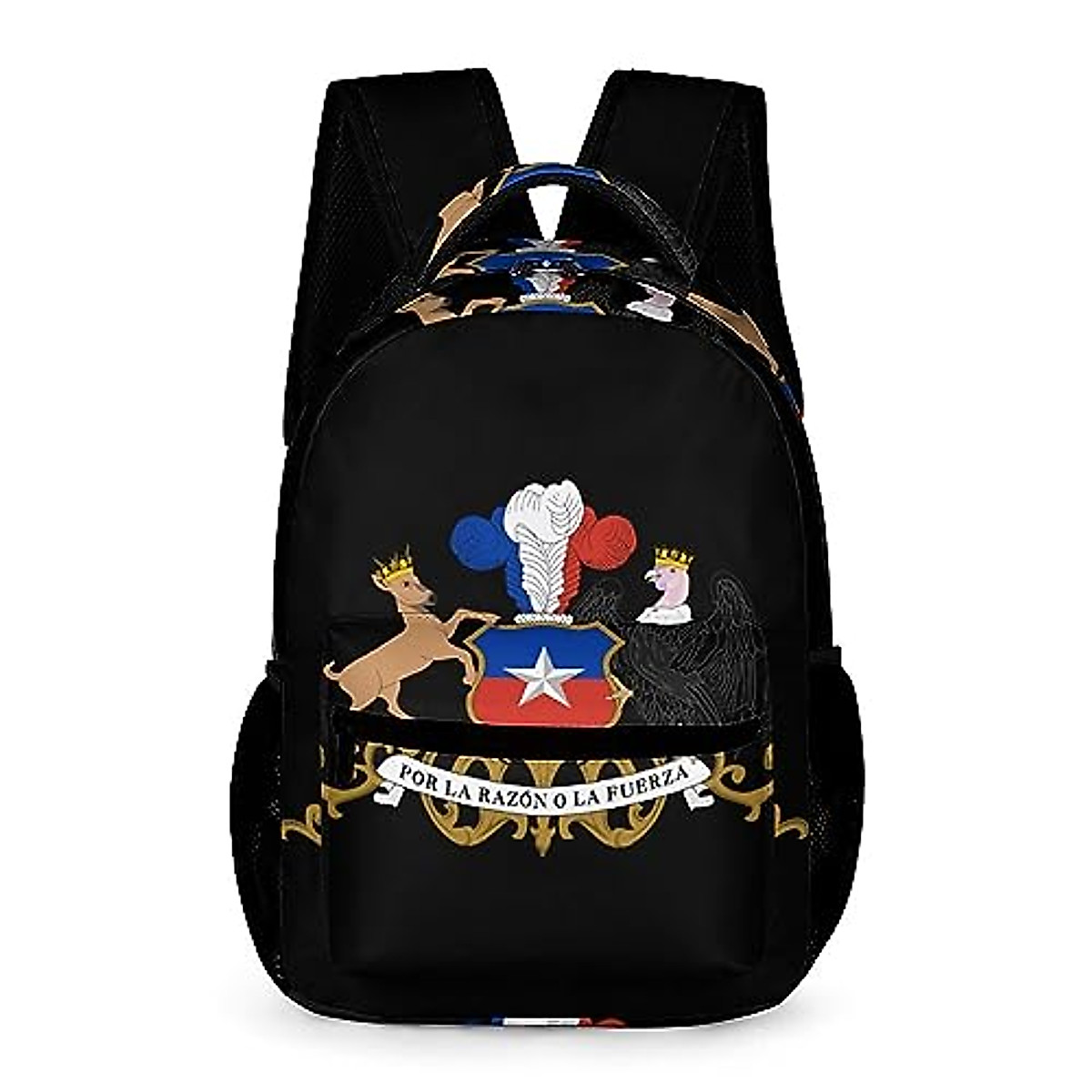 FunnyStar Coat Arms of Chile Laptop Backpack Cute Daypack for Camping Shopping Traveling