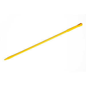 SPARTA 41225EC04 Fiberglass Broom Handle, Mop Handle, Replacement Handle With Acme Threaded Tip For Commercial Cleaning, 48 Inches, Yellow