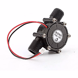 Watris Veiyi Micro HydroTurbine, Water Turbine Generator, DC 12V Hydro Power Generator, 10W Hydroelectric Charging Tool, Water Flows Generator