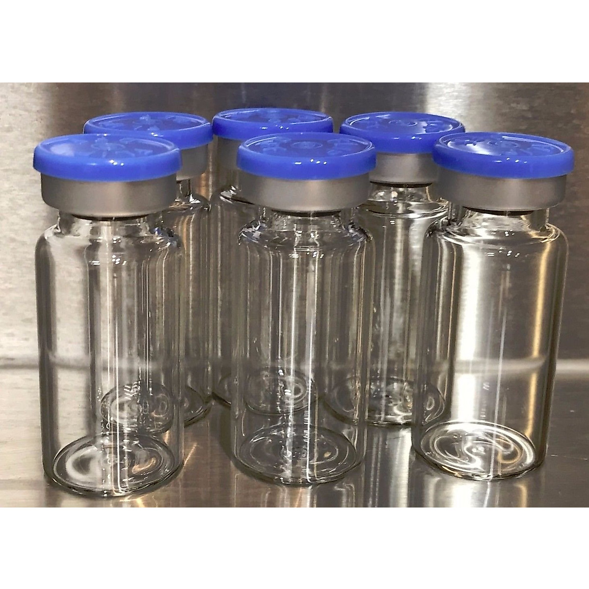 10ml Sterile Clear Vials 10 Pack