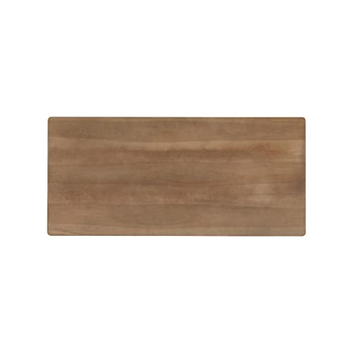 Linon Natural Dutton Wood and Rattan Desk