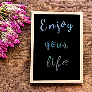 16 Sheets Holographic Laser Letter Stickers,Self Adhesive Cursive Alphabet Stickers, DIY Vinyl Letter Decal Script Pantry Labels for Office,Mailbox,Kitchen,Signs,Window,Door,Home,Grad Cap (Gold,1