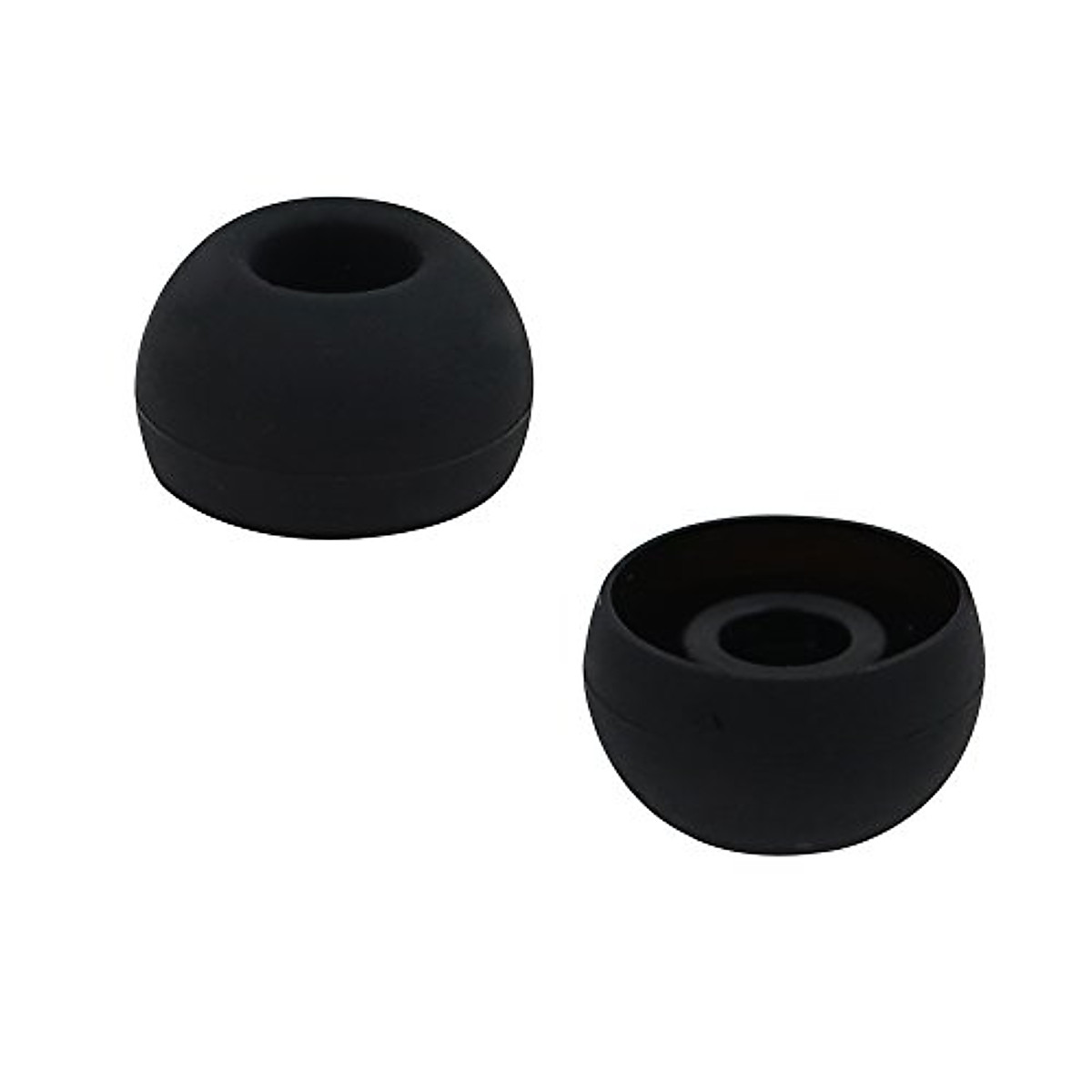 ALXCD Eargel Tip for Level U Pro, SML 6 Pair Anti-Slip Durable Silicone Replacement Ear Tip Earpads, Fit for Level U Pro (6 Pair)[Black]