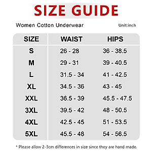 OLIKEME Women's High Waisted Underwear Tummy Control Underwear Postpartum Underwear Breathable Womens Underwear Soft Cotton Panties Full Coverage Briefs, 5-pack Size L