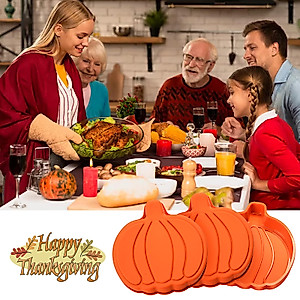 Dootafy Pumpkin Cake Pan 3 Pack Silicone Pumpkin Pancake Mold, 7 Inch Fall Cake Molds Pumpkin Layer Rainbow Baking Cake Pan for Halloween Thanksgiving