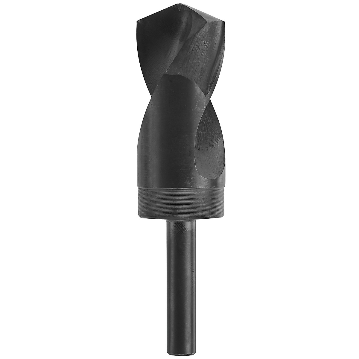 BOSCH BL2223 1-Piece 1-1/2 in. x 6 in. Fractional Reduced Shank Black Oxide Drill Bit for Applications in Light-Gauge Metal, Wood, Plastic