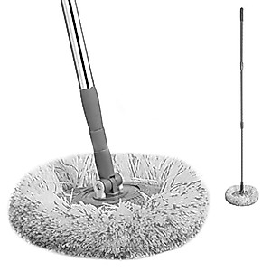 Mops for Floor Cleaning, Cleaning Mop 360 Degree Rotatable Adjustable Microfiber Extendable Wall Cleaning Mop with Long Handle Wall Mop Cleaner for Floor Ceiling Window Wall