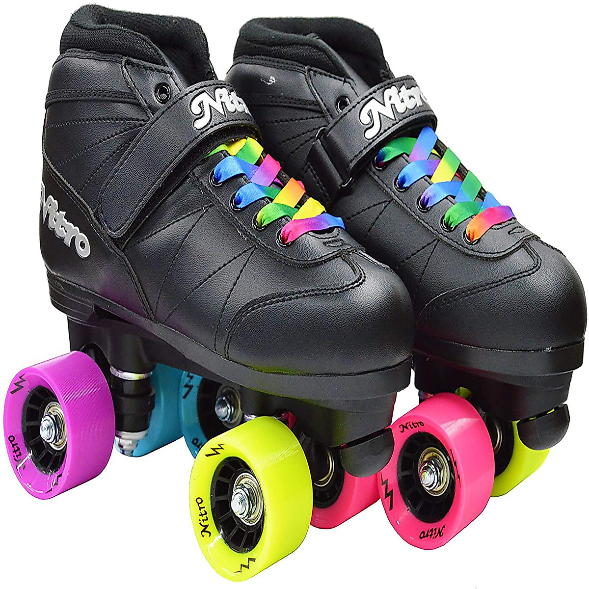 Epic Skates Men's Super Nitro Rainbow, Size 7, Multicolor