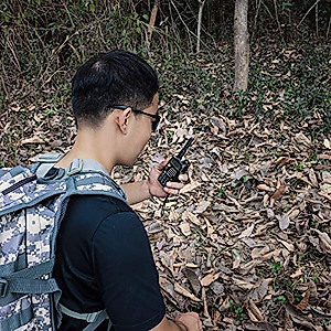 Bingfu Dual Band VHF UHF 136-174MHz 400-470MHz Ham Radio Antenna Two Way Radio Walkie Talkie 2.5 inch Mini Soft Whip SMA Female Antenna 2-Pack for Kenwood Wouxun Baofeng BF-F8HP UV-5R UV-82 BF-888S