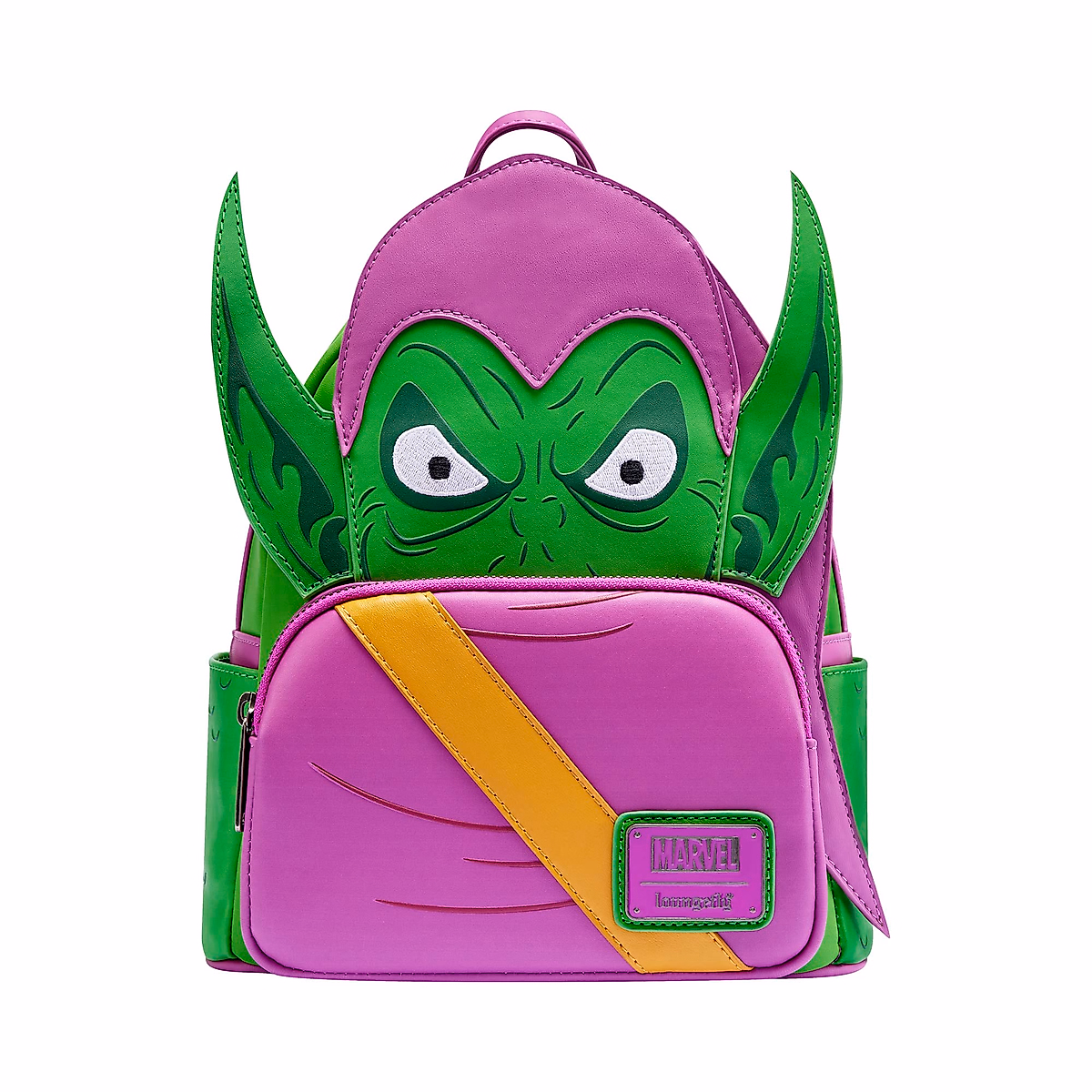 Loungefly Marvel: Green Goblin Cosplay Backpack, Amazon Exclusive, Multicolor