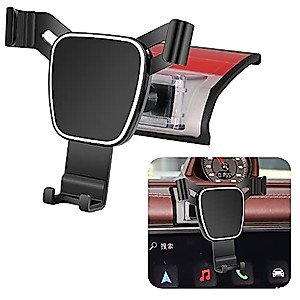 LUNQIN Car Phone Holder for Porsche Panamera 2017-2023 Auto Accessories Navigation Bracket Interior Decoration Mobile Cell Phone Mount