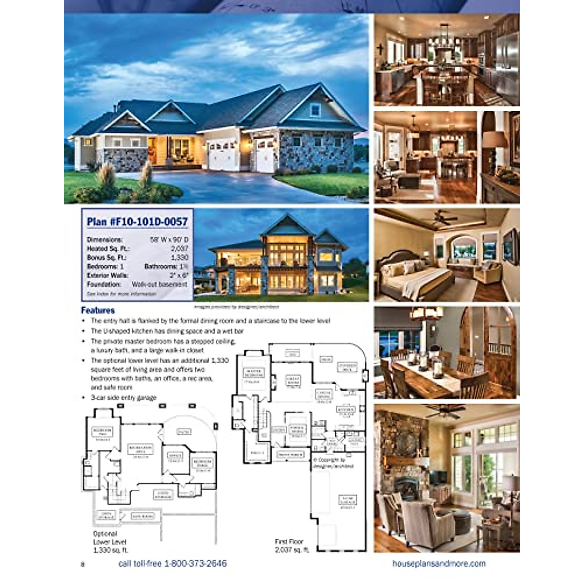 Ultimate Book of Home Plans, Completely Updated & Revised 4th Edition: Over 680 Home Plans in Full Color: North America's Premier Designer Network: Sections on Home Design & Outdoor Living Ideas