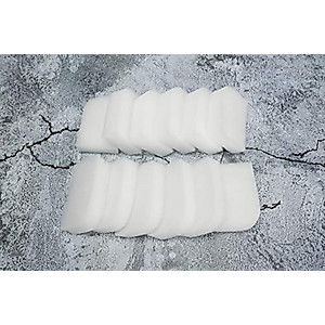 LTWHOME Compatible Polishing Filter Pads Fit for Fluval 304 305 306 404 405 406(Pack of 12)