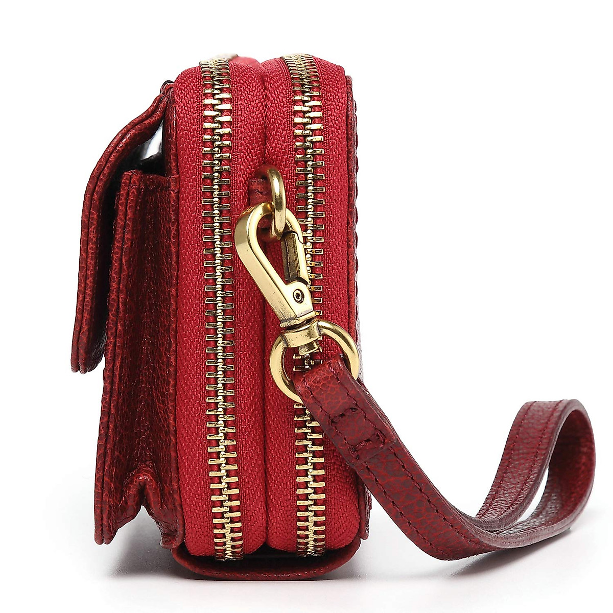 OLD TREND Genuine Leather Northwood Convertible Wallet (Red)