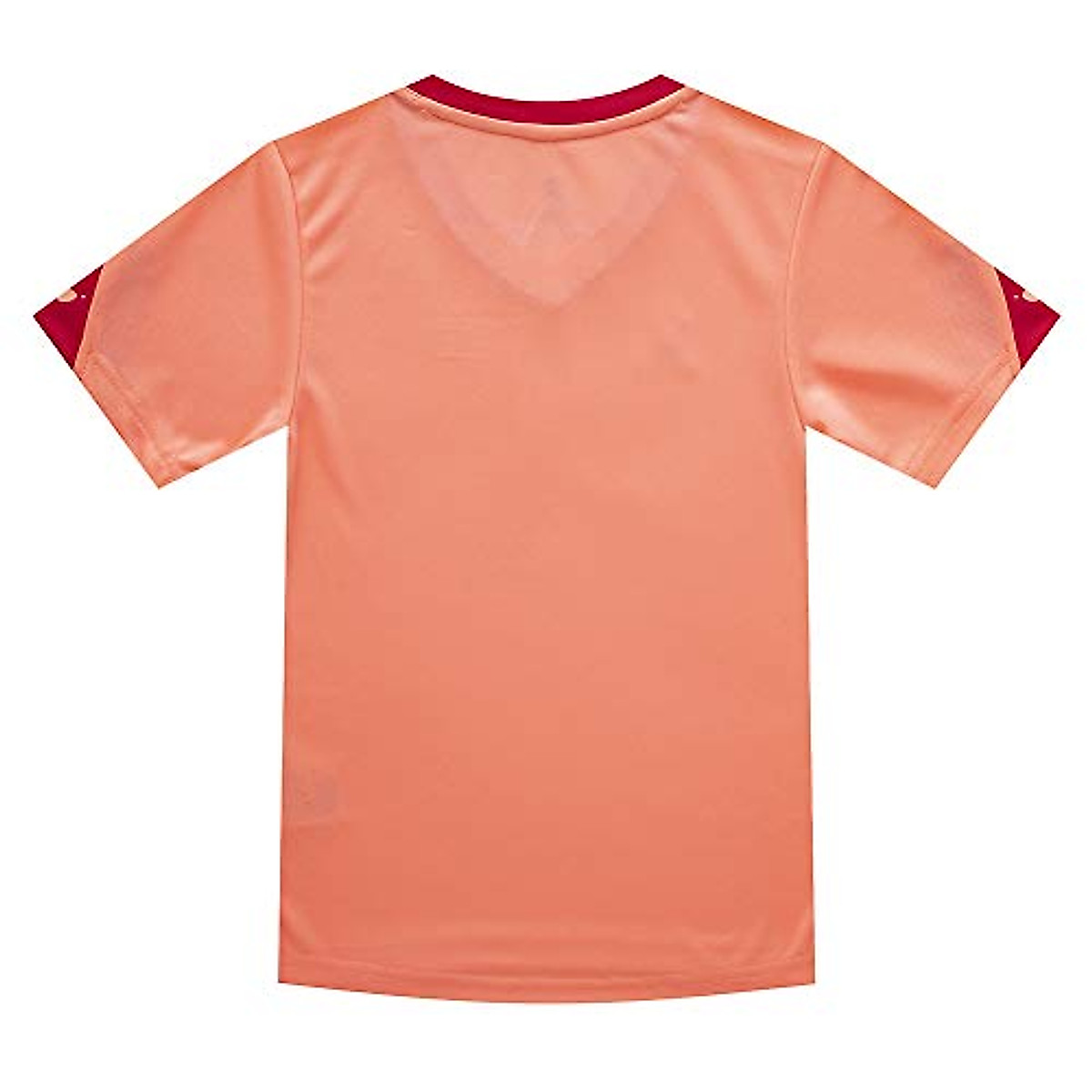 KELME Kids Team Soccer Jersey and Shorts, Boys Shirts Soccer Uniform Kit, Girls Indoor Turf Sport Outfit (Orange,Kid 8)