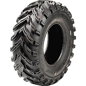 Astroay Mars-A Utility ATV/UTV Tire, 6 Ply Quad or Side By Side ATV Tire, V-Angled Power Treads, 26x9x12 ATV Tire, 26x9x12 UTV Tires, Plow Through Mud and Sand, Ride Over Hard Surfaces