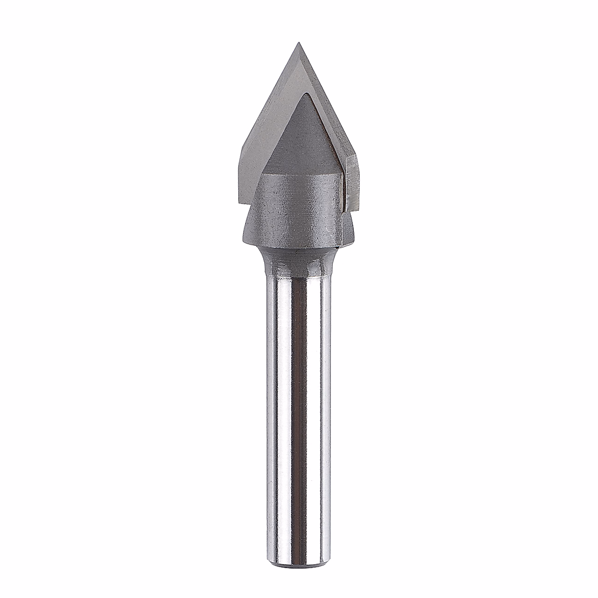 SpeTool Carbdie Tip V Groove CNC Engraving Bit Router Bit CNC Woodwork Tools 60 Deg 1/2 Inch Cutter with 1/4 Inch Shank