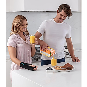 ComfyBrace Night Wrist Sleep Support Brace- Fits Both Hands - Cushioned to Help With Carpal Tunnel and Relieve and Treat Wrist Pain, (1 Pack/Night Brace, One Size Fits All) (Pack of 1)