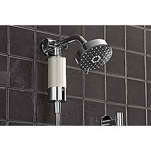 Kohler 30646-CP Aquifer Shower Water Filtration System, Reduce Chlorine, Includes Filter Replacement, Polished Chrome