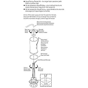 KOHLER Part GP1229656 Canister Repair Kit, Assorted Colors