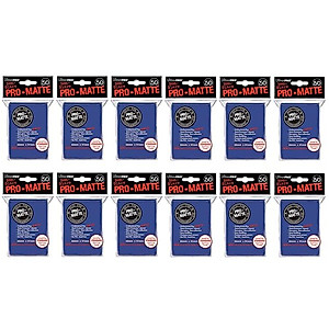 600 Ultra Pro Blue PRO-Matte Deck Protectors Sleeves Standard MTG Colors