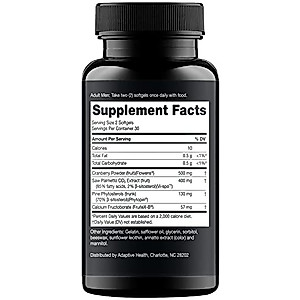 Nugenix Full Potency Prostate Supplement for Men - Clinical-Strength Ingredients, Saw Palmetto, Helps to Increase Urinary Flow, Control Urinary Frequency, and Support Prostate Function, 60 Capsules