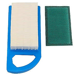 Harbot 5079K 794421 797007 698413 Air Filter + 697292 Pre-Filter for 334376 697775 697152 21A902 21A907 21A707 21A807 21A977 21A907 8-13.5 HP AVS Engines with Fuel Filter Spark Plug