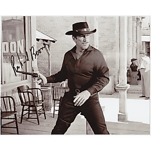 Kirkland Signature Richard Boone, Paladin, 8 X 10 Photo Autograph on Glossy Photo Paper