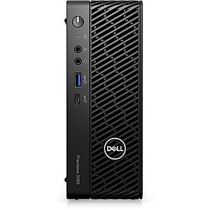 Dell Precision 3000 3260 Workstation - Intel Core i7 Dodeca-core (12 Core) i7-12700 12th Gen 2.10 GHz - 16 GB DDR5 SDRAM RAM - 512 GB SSD - Ultra Small,Black