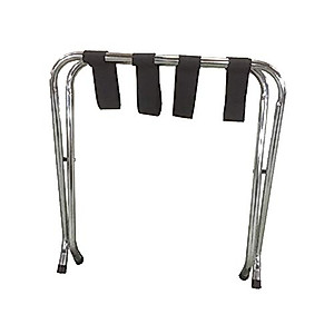 ELEdvb Luggage Rack Hotel Room Foldable Luggage Rack Shelf Luggage Backpack