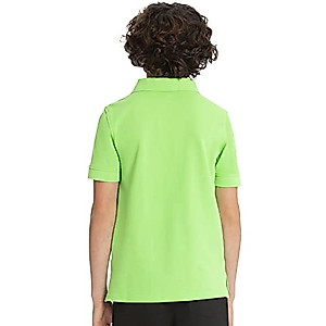 Classroom School Uniforms Kids' Polo Shirt, Lime Green, X-Large
