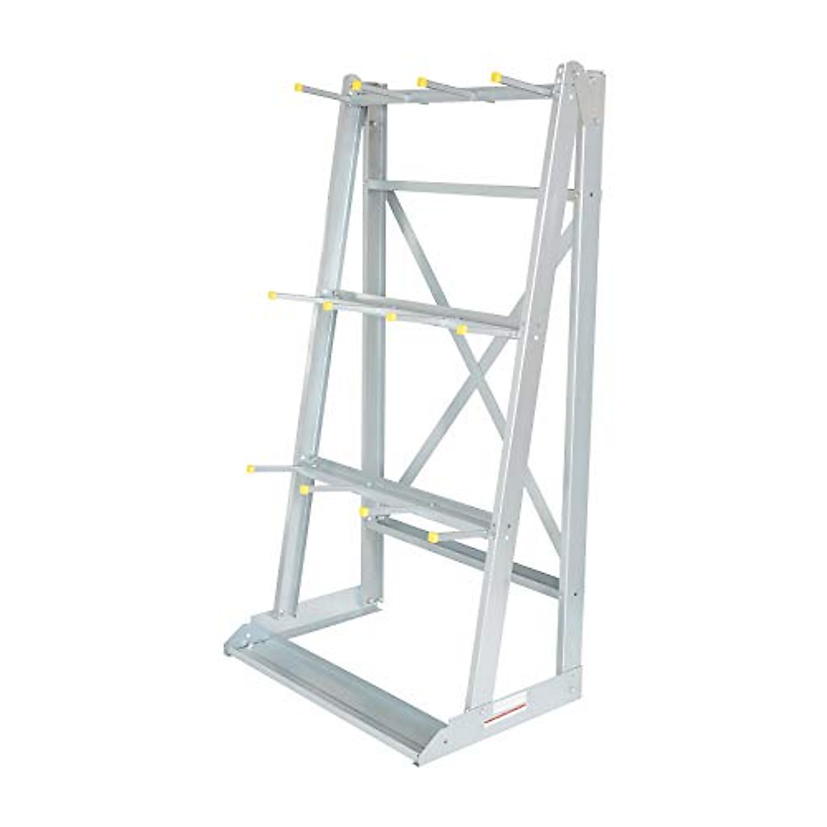Vestil SR-V Floor Mounted Vertical Economical Material Rack, 37" Width, 72" Height, 24" Depth, 2000 lbs Capacity