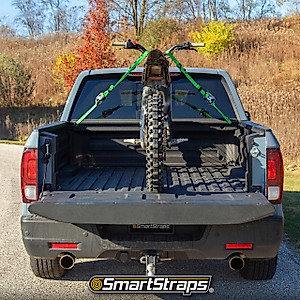 SmartStraps Ratchet Straps - 14ft GRN Premium RatchetX 4pk 1,500lb