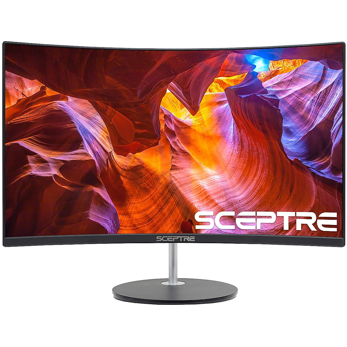 Sceptre 24-inch Curved Gaming Monitor (C248W-1920RN) and Logitech Wireless Keyboard & Mouse Combo (MK345)