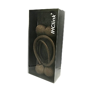 IHClink Window Curtain Tiebacks Clips VS Strong Magnetic Tie Band Home Office Decorative Drapes Weave Holdbacks Holders European Style 1 Pair