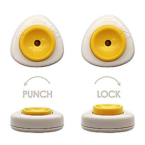 DELILONG simple and easy egg hole puncher Egg Piercer Egg Separators egg poacher pan 2pcs