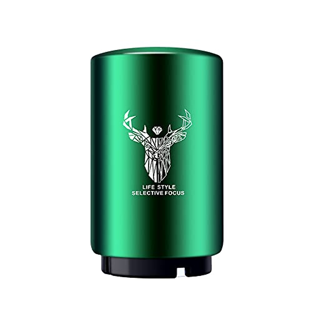 2-Pack Beer Bottle Opener | Push Down and Pop Off Bottle Opener | Automatic Beer Top Popper | Magnetic Cap Catcher