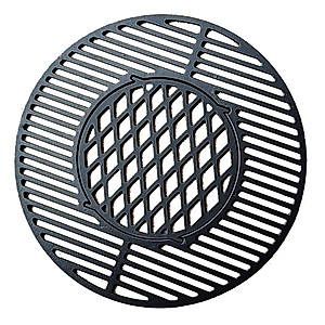 Votenli C883E Cast Iron Cooking Grid Grates Replacement for Weber 22.5 inches One-Touch Silver, Bar-B-Kettle, Master-Touch and One-Touch