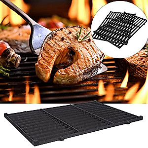 Grill Grate Replacement for 7638 Weber Spirit, Weber Spirit 300, Spirit II 300, Spirit E/S 310 320, Spirit 700, Genesis 1000-3500, Genesis Silver Gold Platinum B/C Gas Grills 17.5 x 11.9 Inch(2 Pack)