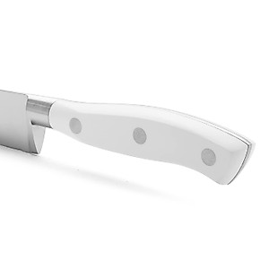 ARCOS Forged Chef Knife 6 Inch Stainless Steel. Multi-Use Professional Cooking Knife with Ergonomic Polyoxymethylene Handle and 150mm Blade. Series Riviera Blanc. Color White