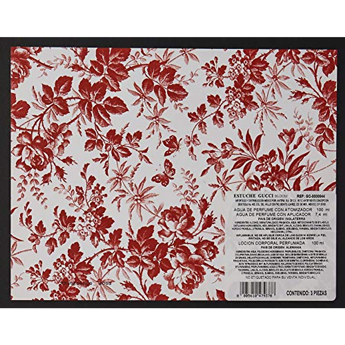 Gucci 3 Piece Bloom Eau de Parfum Spray Gift Set for Women