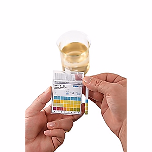 pH Strips, 0-14 Scale, for Testing Water pH, Made of Premium Litmus Paper (100 Strips)