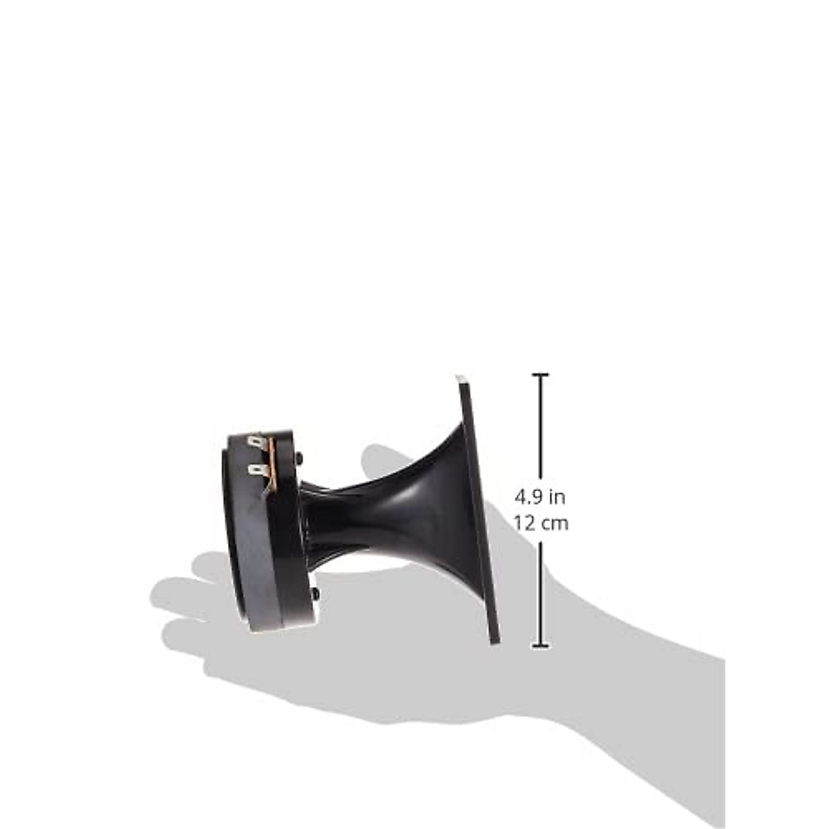 Pyle-Pro 4x4 Inch Speaker-Heavy Duty 150 Watt High Power Horn Audio Tweeter System w/ 25mm Voice Coil, 15 Oz Magnet Structure, 1kHz-18 kHz Frequency, 105 dB, 8 Ohm Impedance-Pyle (PH44)