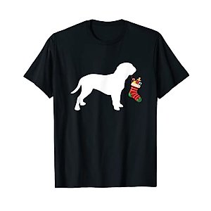 Dogue de Bordeaux Christmas Stocking Stuffer Dog T-Shirt
