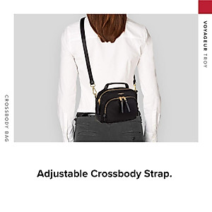 TUMI - Voyageur Troy Crossbody Bag - Over Shoulder Satchel for Women - Black